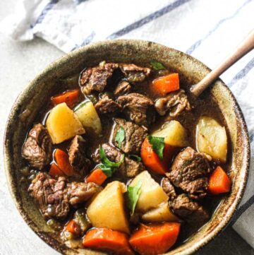 Irish Guinness beef stew - Berry&Maple